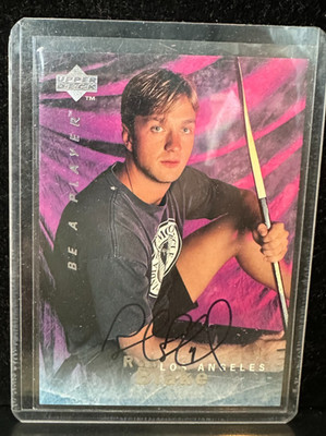 Rob Blake autographed Hockey Card (Los Angeles Kings) 1996 Upper Deck ...