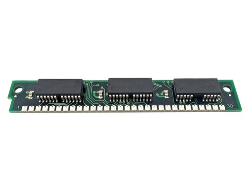 256KB GM71C4256AJ70 30-Pin SIMM Memory FPM RAM 256Kx9 Parity 3 Chips ...