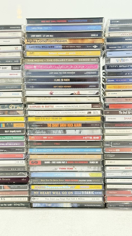 147 CD Job Lot Collection Bundle Rock Pop Electronic Various Soundtrack ...