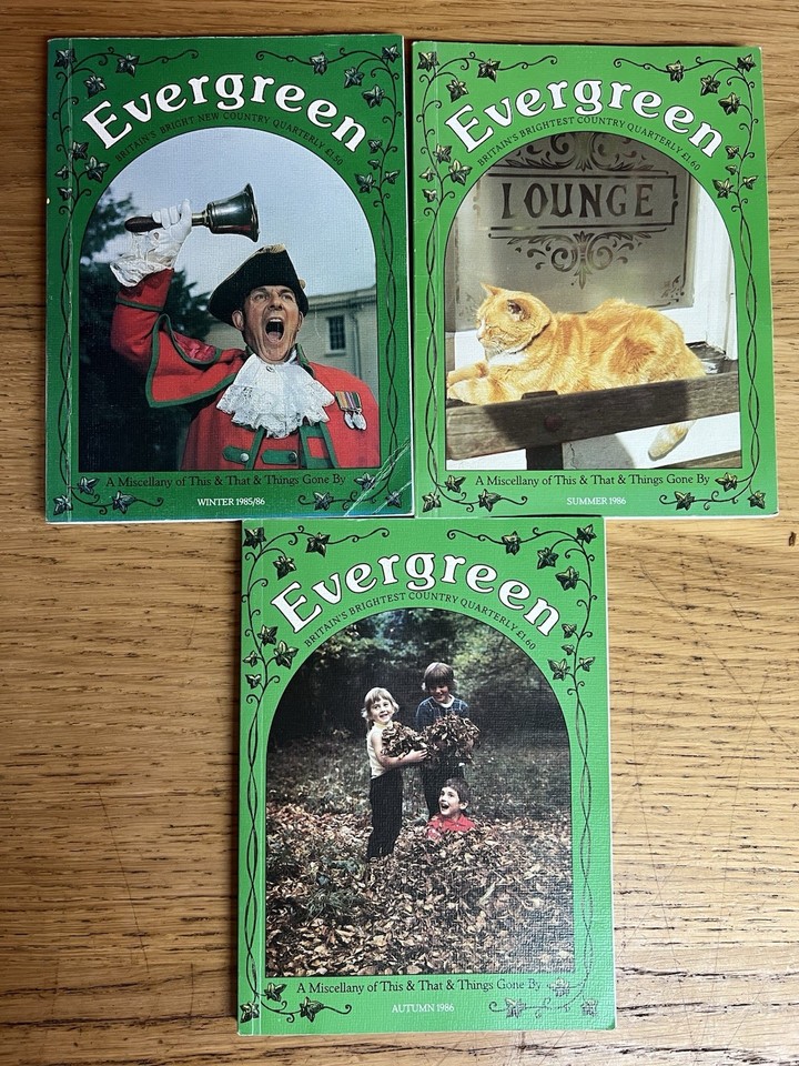 Evergreen Magazine Magazines 1980s Social History Interest 1985 1986 ...