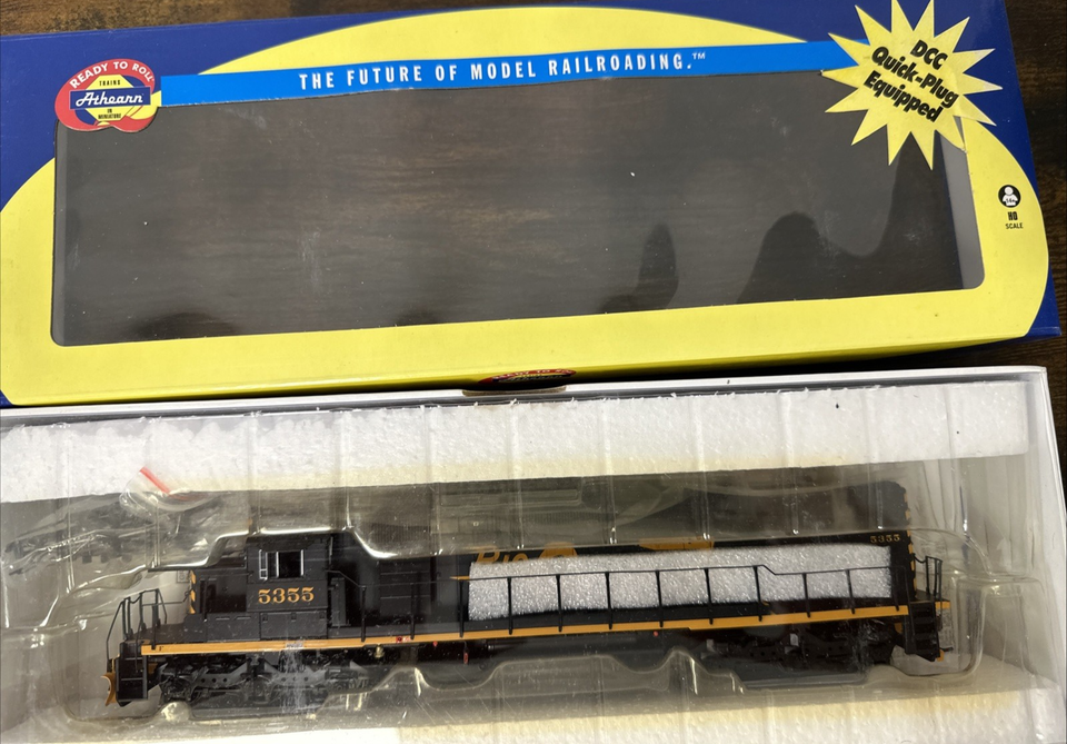 Athearn RTR HO Scale #95154 SD40T-2 Diesel Locomotive D&RGW #5355 LNIB ...