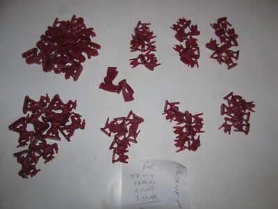 Risk Lord of the Rings Trilogy Edition Game Replacement Pieces Red Army ...