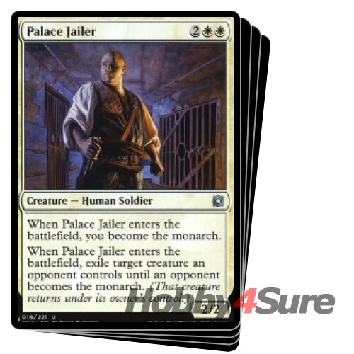 Palace Jailer X4 M/NM Magic: The Gathering MTG Mystery Booster/the List ...