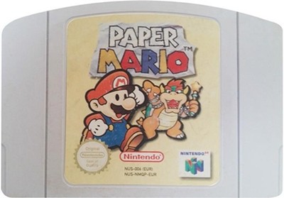 Paper Mario - Nintendo 64 N64 Kids Action Adventure Strategy Video Game ...