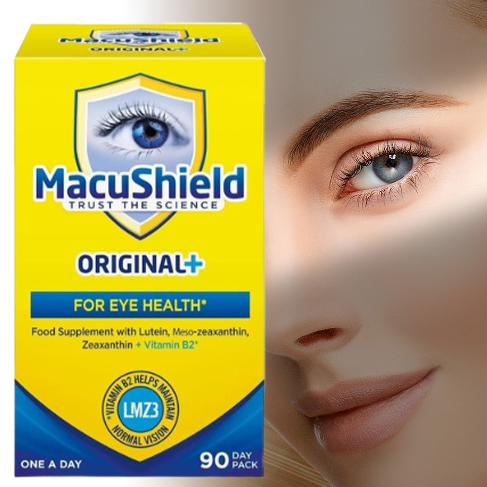 MacuShield Original Plus Capsules - 90 day pack, Eye Health Food ...