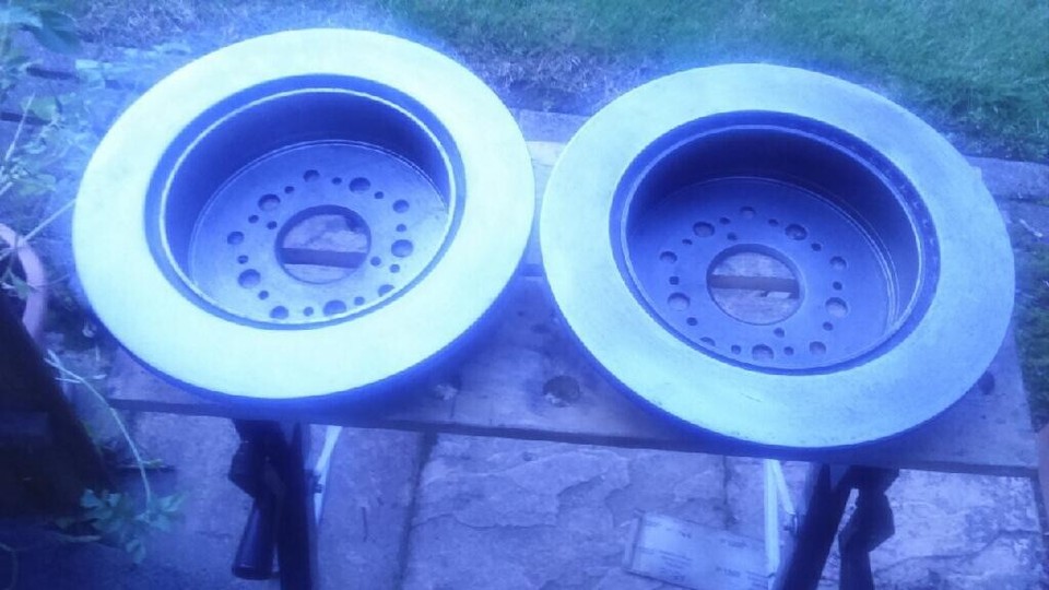 Lexus LS400 Rear x (2) Axle Brake Discs | eBay UK