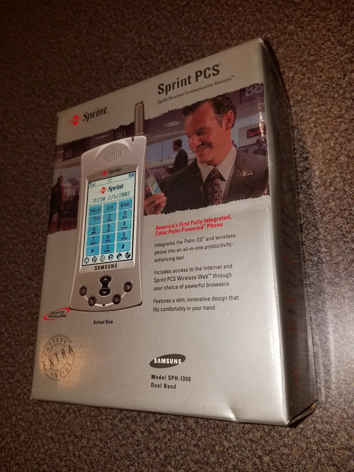 Samsung SPH i300 Sprint pda cellphone...BRAND NEW Vintage collection ...