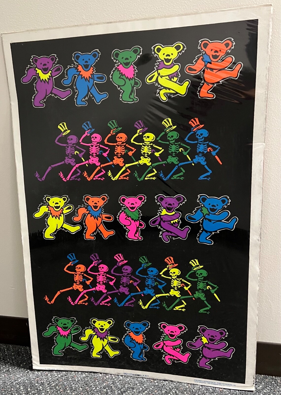 Grateful Dead Bears Poster