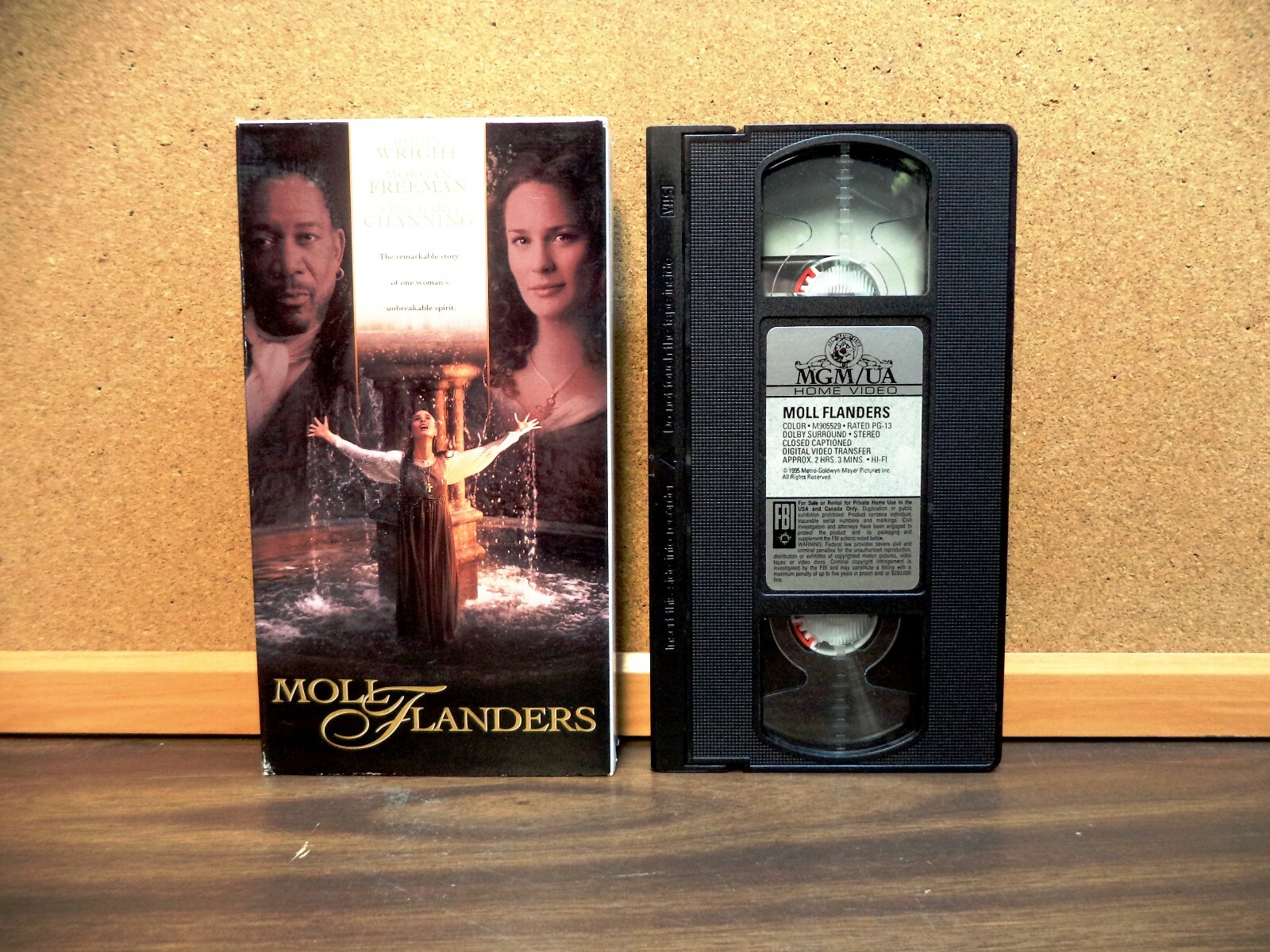Moll Flanders (VHS 1995) ROBIN WRIGHT, STOCKARD CHANNING, MORGAN ...