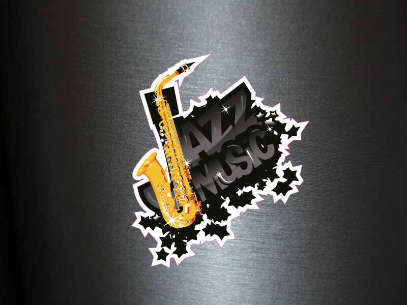 1 x Aufkleber Jazz Music DJ Club Disco Party Sticker Tuning ...