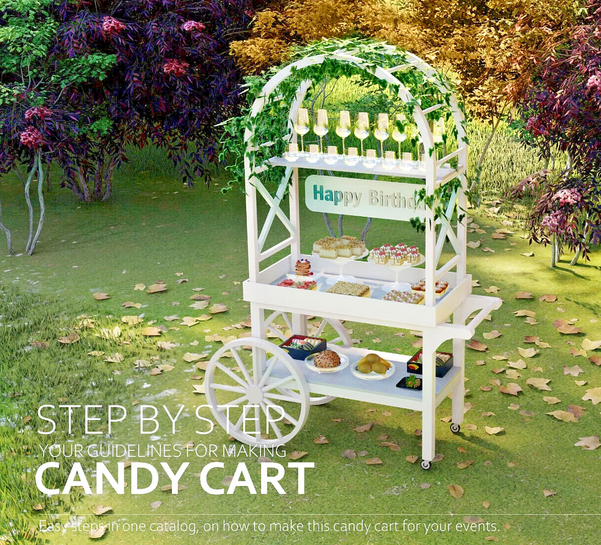 Make Your Own Candy Cart Buy 950W Pink Cotton Candy Cart With Shield