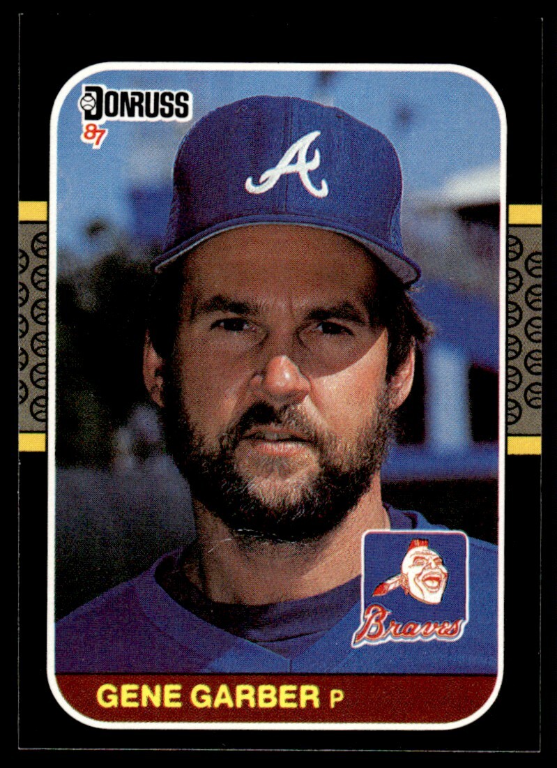 1987 Donruss Gene Garber Atlanta Braves #414 | eBay