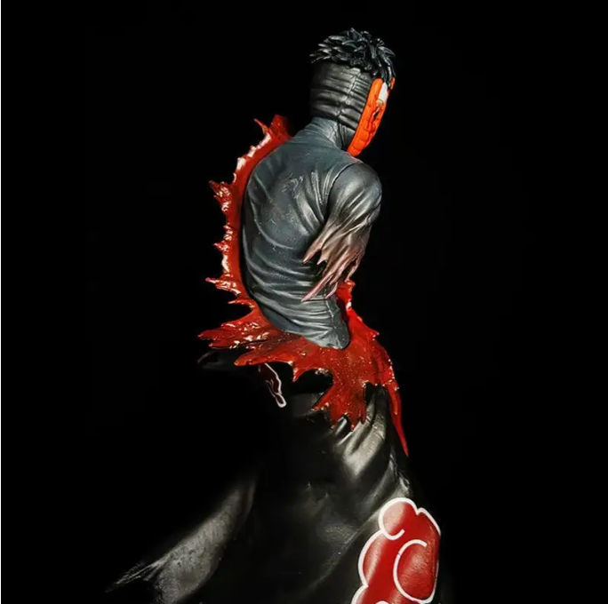 34cm Tobi Akatsuki Figure Naruto PVC Statue Anime Villain Gift BRAND ...