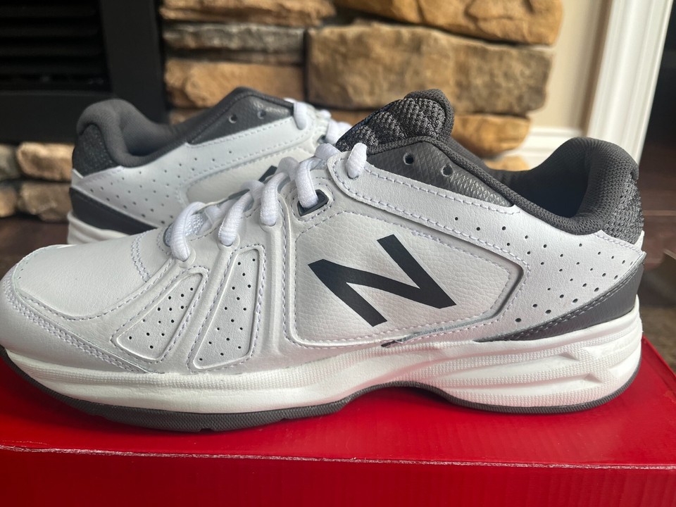 NEW BLANACE 409 WALKING RUNNING SHOES WHITE GRAY MENS SIZE 7.5 NEW WITH ...