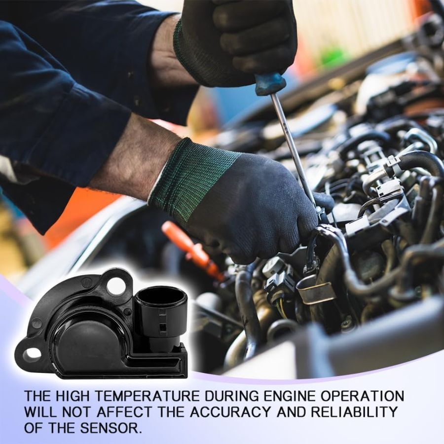 Throttle Position Sensor, Throttle Body Sensor Compatible, Replaces OEM ...