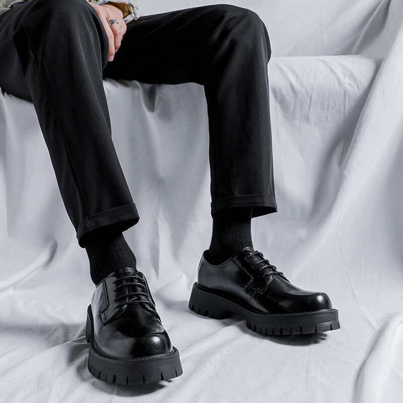 new Men's Street Business High Sole Platform Fashion Casual Shoes | eBay