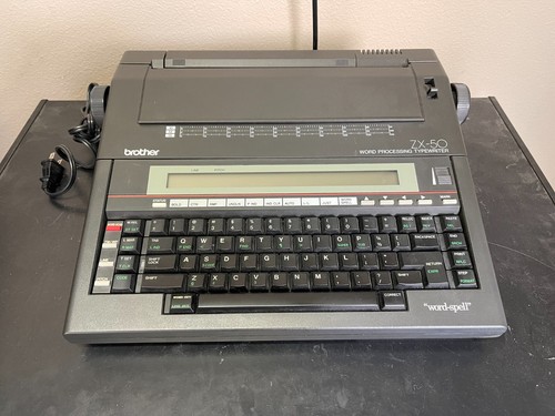 Vintage Brother ZX-50 Electric Word Processing Typewriter | eBay