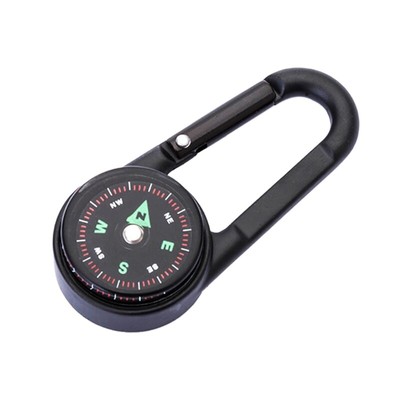 Outdoor Hook Compass Compass Keychain Outdoor Camping Hiking ...