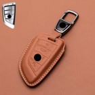 Genuine Leather Car Key Case Cover For BMW X1 X2 X3 X4 X5 1 2 3 4 5 6 7 ...