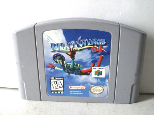 Pilotwings 64 Nintendo N64 Authentic Game Cartridge Flight Simulator ...