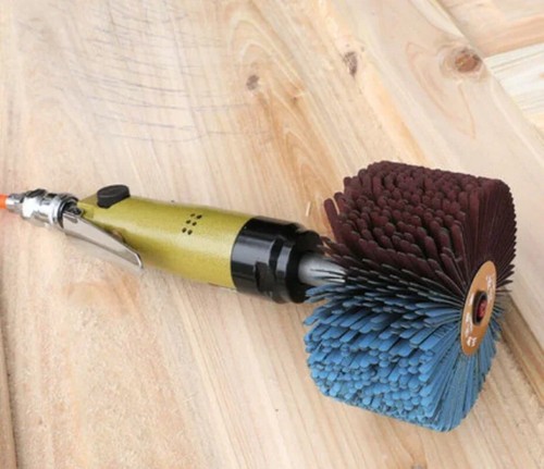 Pneumatic Grinding Machine Abrasive Cloth Wheel Primer Brush ...