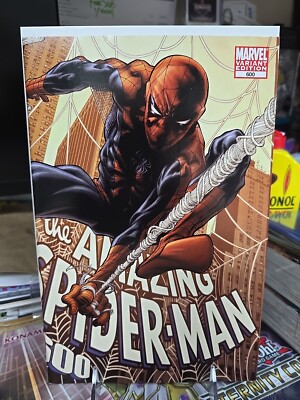 Amazing Spider-man #600 Quesada Variant 2009 Marvel Comics 1st Print NM ...