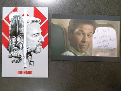 ROBERT LESSER 2 Hand Signed Autograph - 4X6 PHOTO S - ACTOR - DIE HARD ...