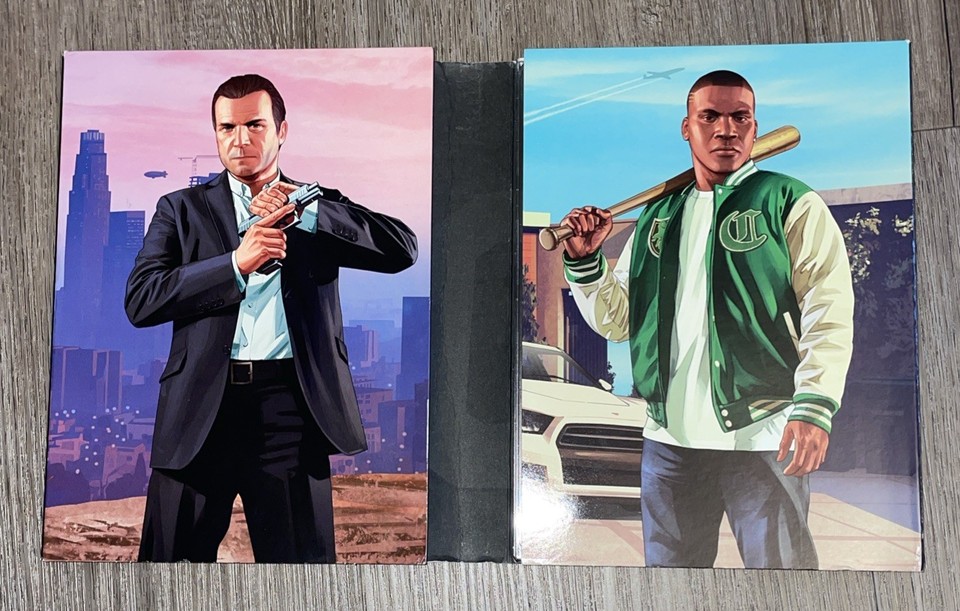 Grand Theft Auto V Five for PC DVD-ROM All 7 Discs(untested) | eBay