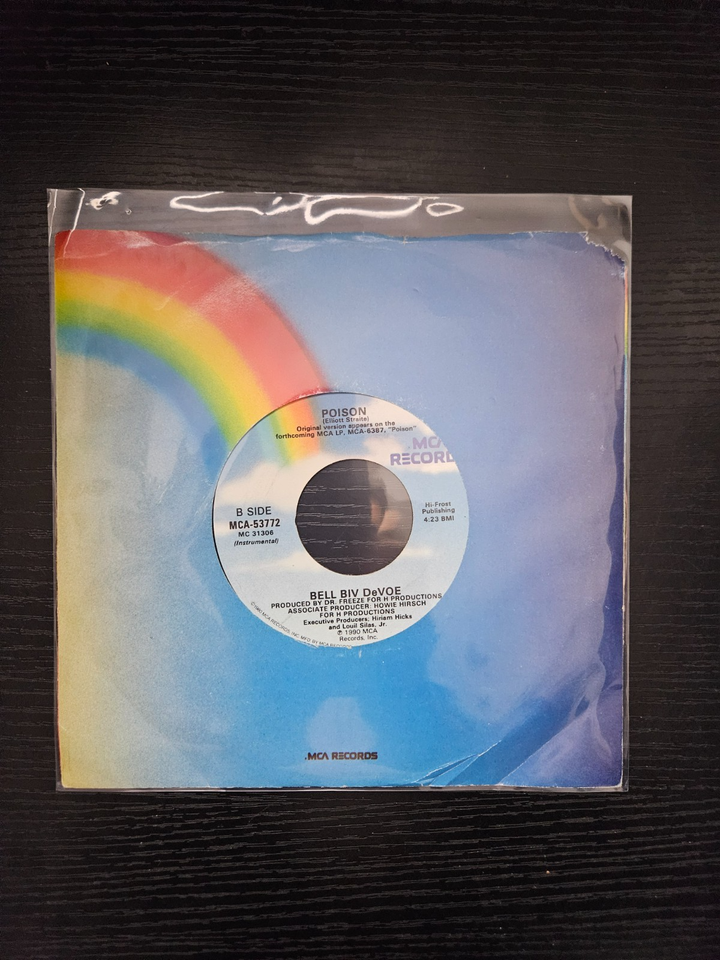 BELL BIV DEVOE Poison / Instrumental on MCA rap hip hop 45 | eBay