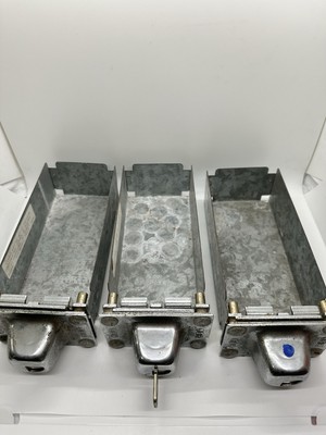 ESD commercial coin boxes 3 with key | eBay