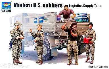 1/35 US Army Active Infantry Supplies Arrival Plastic Models | eBay