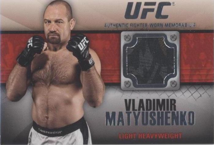 2011 Topps UFC Title Shot - Fighter Relics Vladimir Matyushenko #FR-VM ...