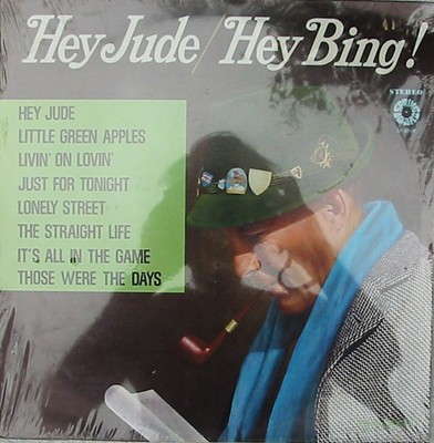 Bing Crosby Sealed US Reissue LP hey Jude hey Bing! Springboard Vocal ...