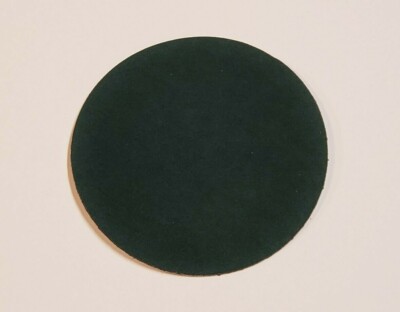 2 1/2" TO 3 1/2" ROUND GREEN FELT PADS ADHESIVE BACK FOR LAMP BASES | eBay