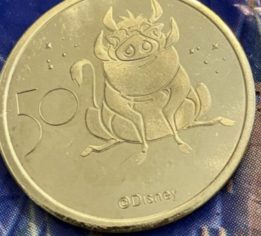 NEW Walt Disney World 50th Anniversary Commemorative Gold Coins 53 ...