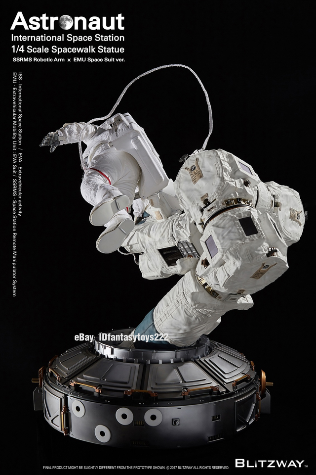 Blitzway BW-SS-20201 1/4 Astronaut International NASA Space Station ...