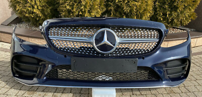 MERCEDES C W205 AMG BUMPER FRONT FACELIFT OEM BLUE | eBay.de