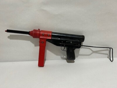 Vintage Mattel Wind-Up Burp Gun Partial Working Condition Read | eBay