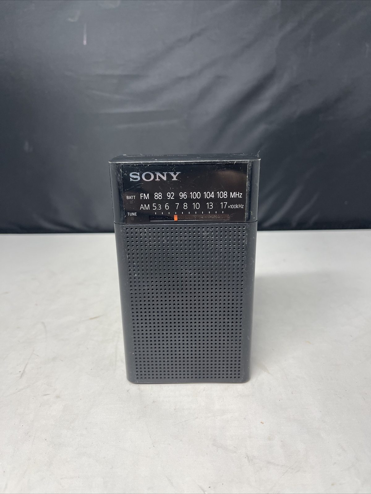 Sony ICF-P26 Portable Pocket FM/AM Radio Built-in Speaker TESTED ...