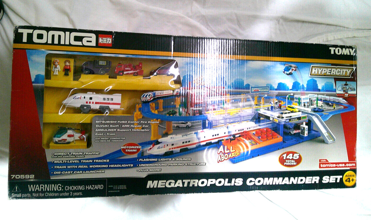 Tomica Hypercity Megatropolis Commander Set
