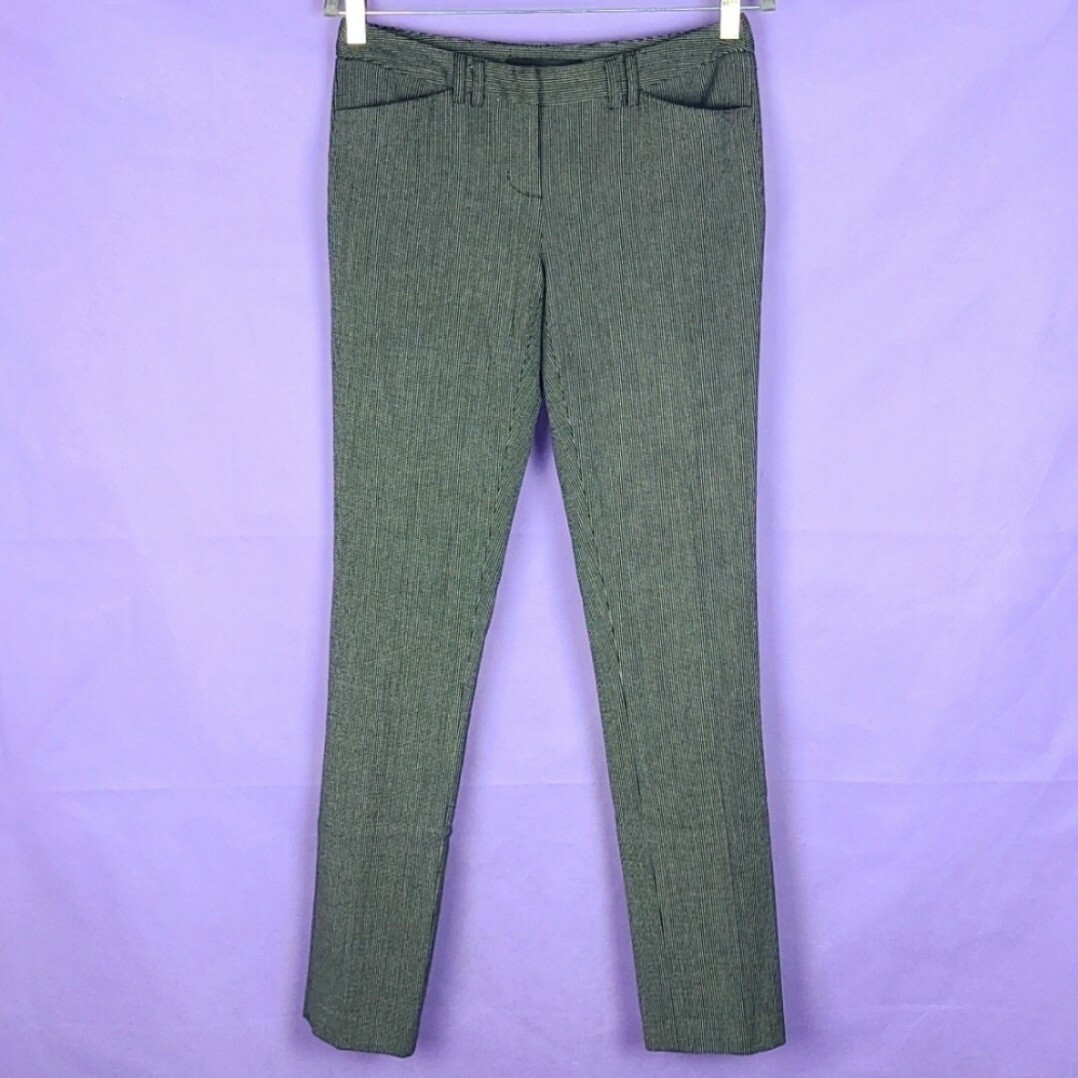 Pre-Loved Amanda + Chelsea Black/White Slacks, Sz 0 - Gem
