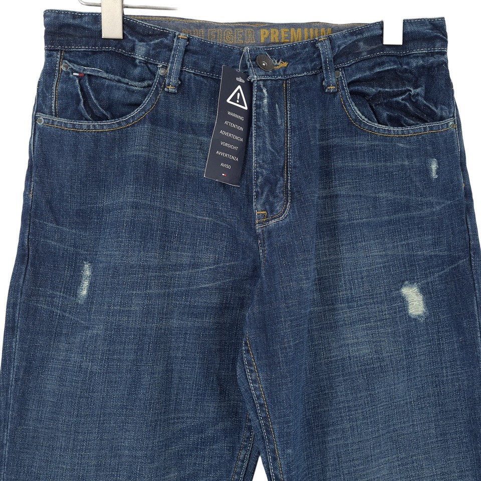 Vintage Tommy Hilfiger Jeans Bootcut Men Regular Zx6 Size W31 L30 ...