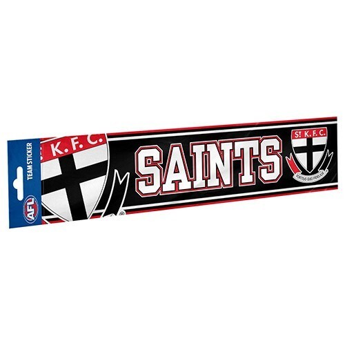 AFL St Kilda Saints Bumper Sticker | eBay Australia