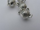 BULK 20 Acorn connector charms antique silver tone L158 | eBay