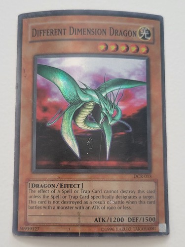 JP) Yugioh - Konami - Yu-Gi-Uh! - Different Dimension Dragon - DCR-015 ...