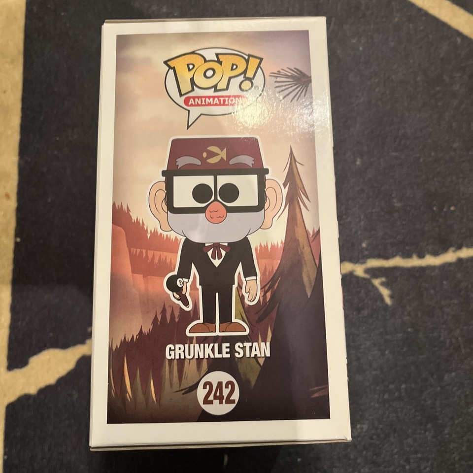 Funko Pop Disney Gravity Falls Grunkle Stan #242 Vinyl Figure Vaulted ...