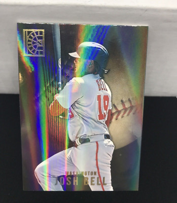 Josh Bell Gold Foil Parallel 2022 Capstone MLB Baseball #86 Washington ...