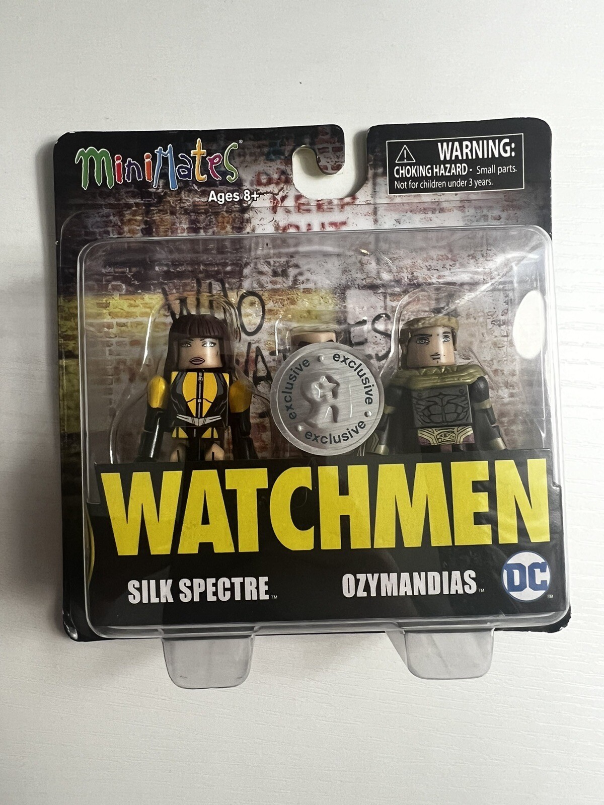DC Watchmen Minimates TRU Wave 1 SILK SPECTRE & OZYMANDIAS New NIB | eBay