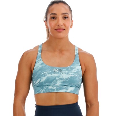 TYR Women's Aqueous Dual Strap Sports Bra - 2023 | eBay