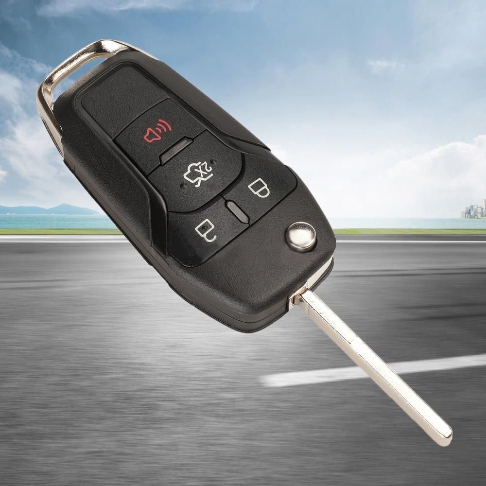 HU101 Blade Remote Car Key Shell for Ford Focus Mk2 Mk7 f-150 Explorer ...